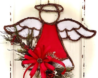 Grapevine Angel - Etsy