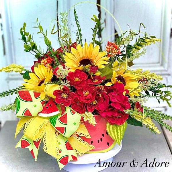 Watermelon Centerpiece - Etsy
