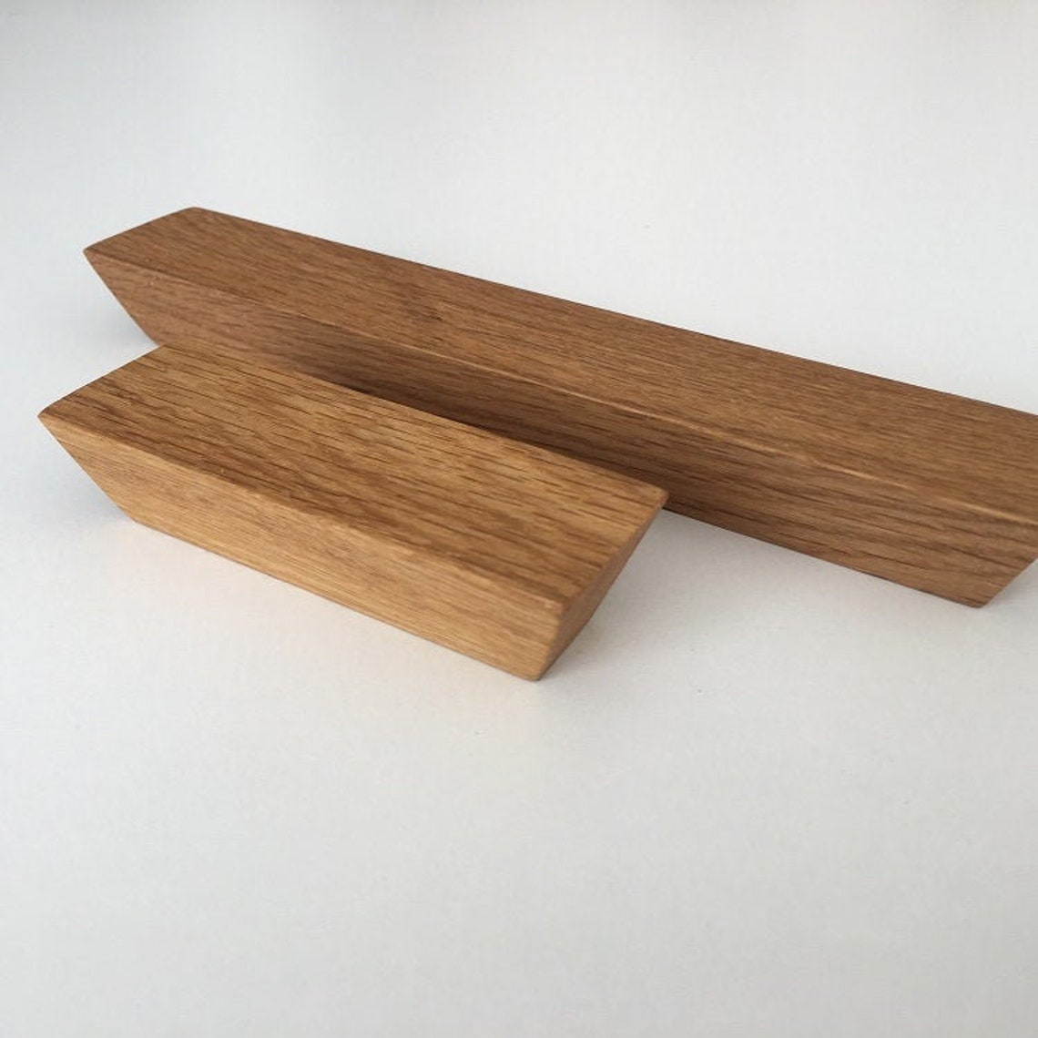 Wooden Drawer Pulls Rustic Cabinet Handle Oak Handle - Etsy