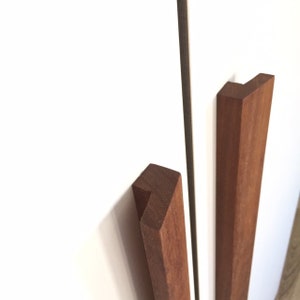 Wooden Wardrobe Handle, Modern Cabinet Handle, 60-80-100cm Handle ...