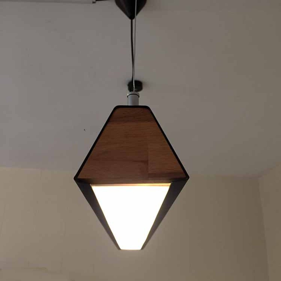 Modern Hanging Ceiling Lighting Linear LED Pendant Minimal - Etsy