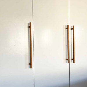 Long Wardrobe Handle, Line Wooden Handles, Long Wood Handles, Wardrobe ...