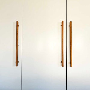 Long Wardrobe Handle, Line Wooden Handles, Long Wood Handles, Wardrobe ...