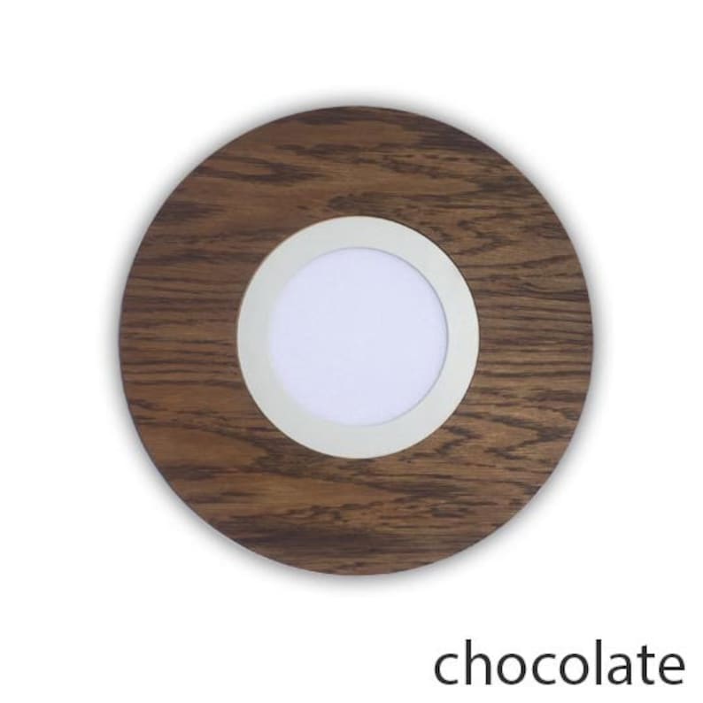 33cm Round LED Oak Cover Ceiling Light Ceiling Light Fixture - Etsy