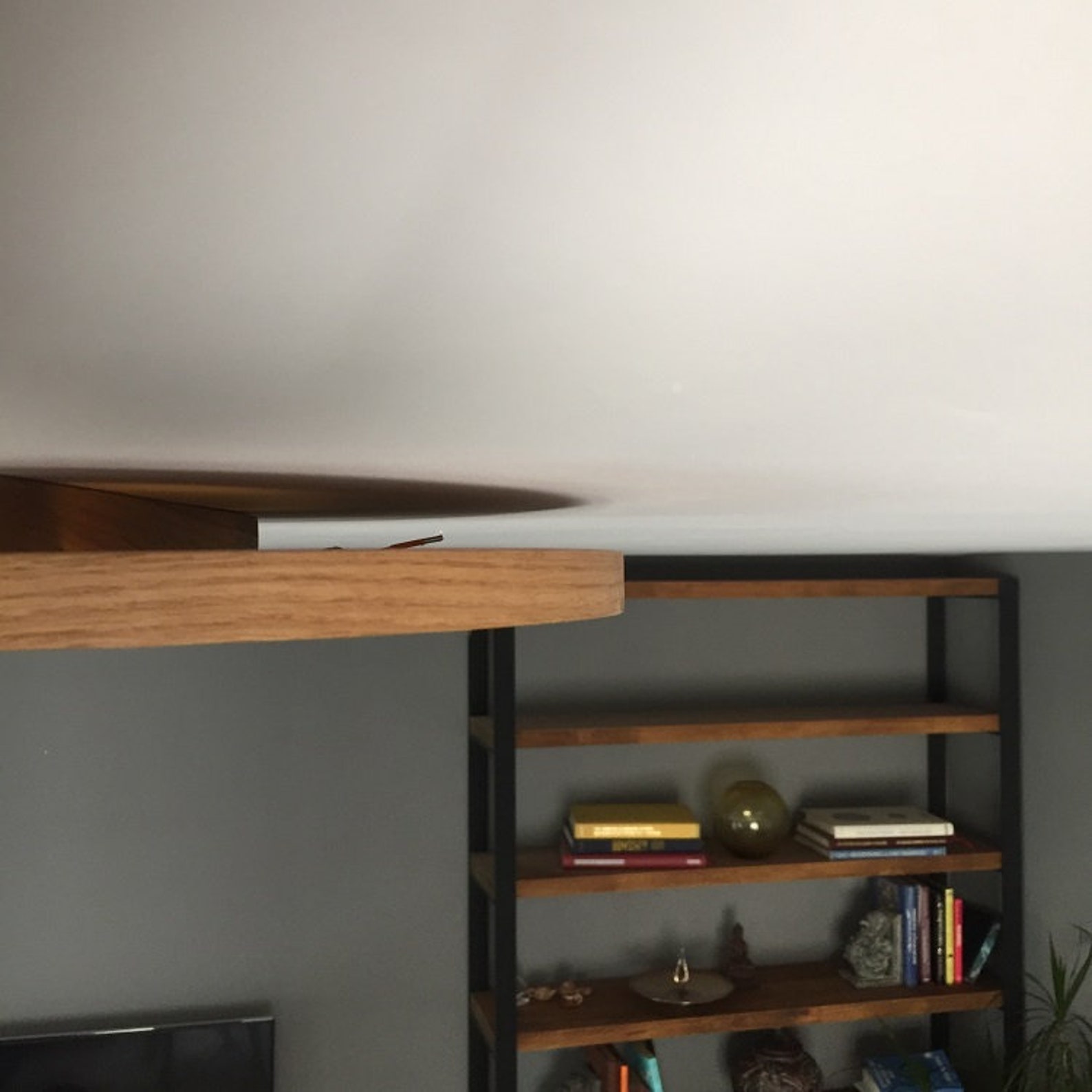 42cm Round LED Oak Cover Ceiling Light Ceiling Light Fixture - Etsy