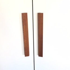 Wooden Wardrobe Handle, Modern Cabinet Handle, 60-80-100cm Handle ...