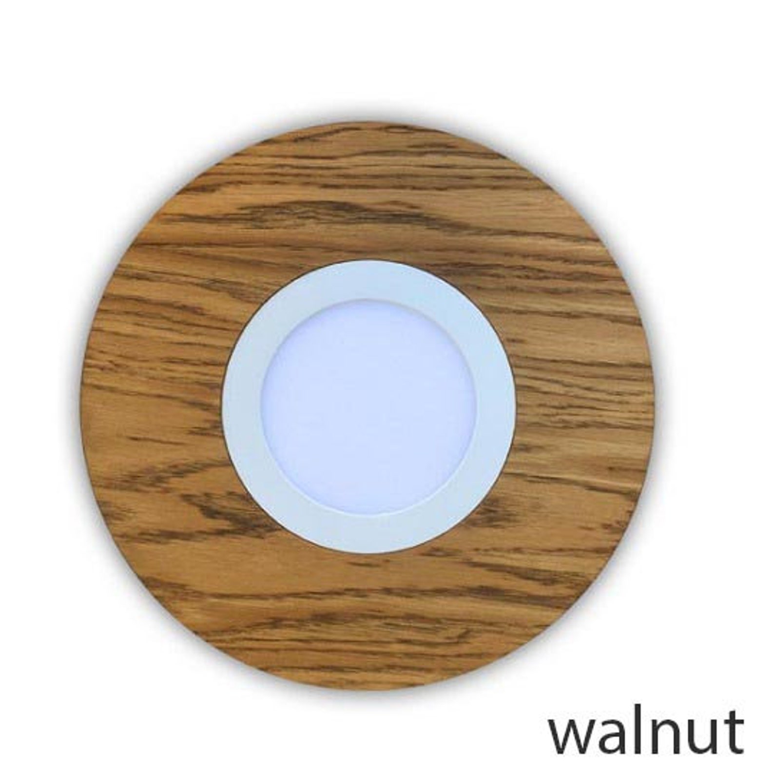 42cm Round LED Oak Cover Ceiling Light Ceiling Light Fixture - Etsy