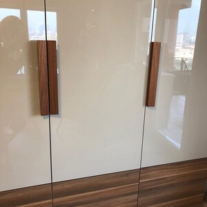 Wooden Wardrobe Handle, Modern Cabinet Handle, 60-80-100cm Handle ...