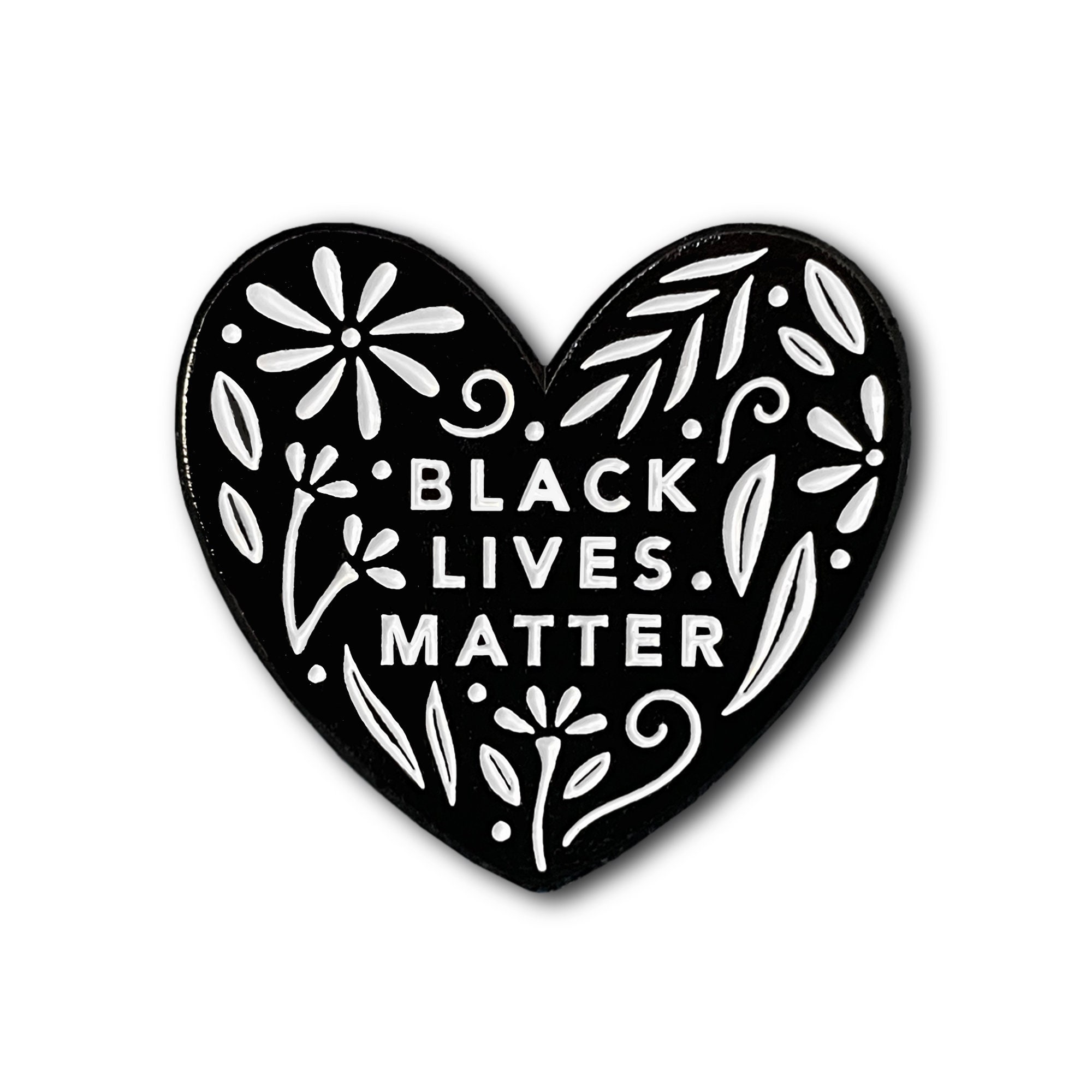 Black Lives Matter Pin Soft Enamel Pin BLM Ally Pin - Etsy
