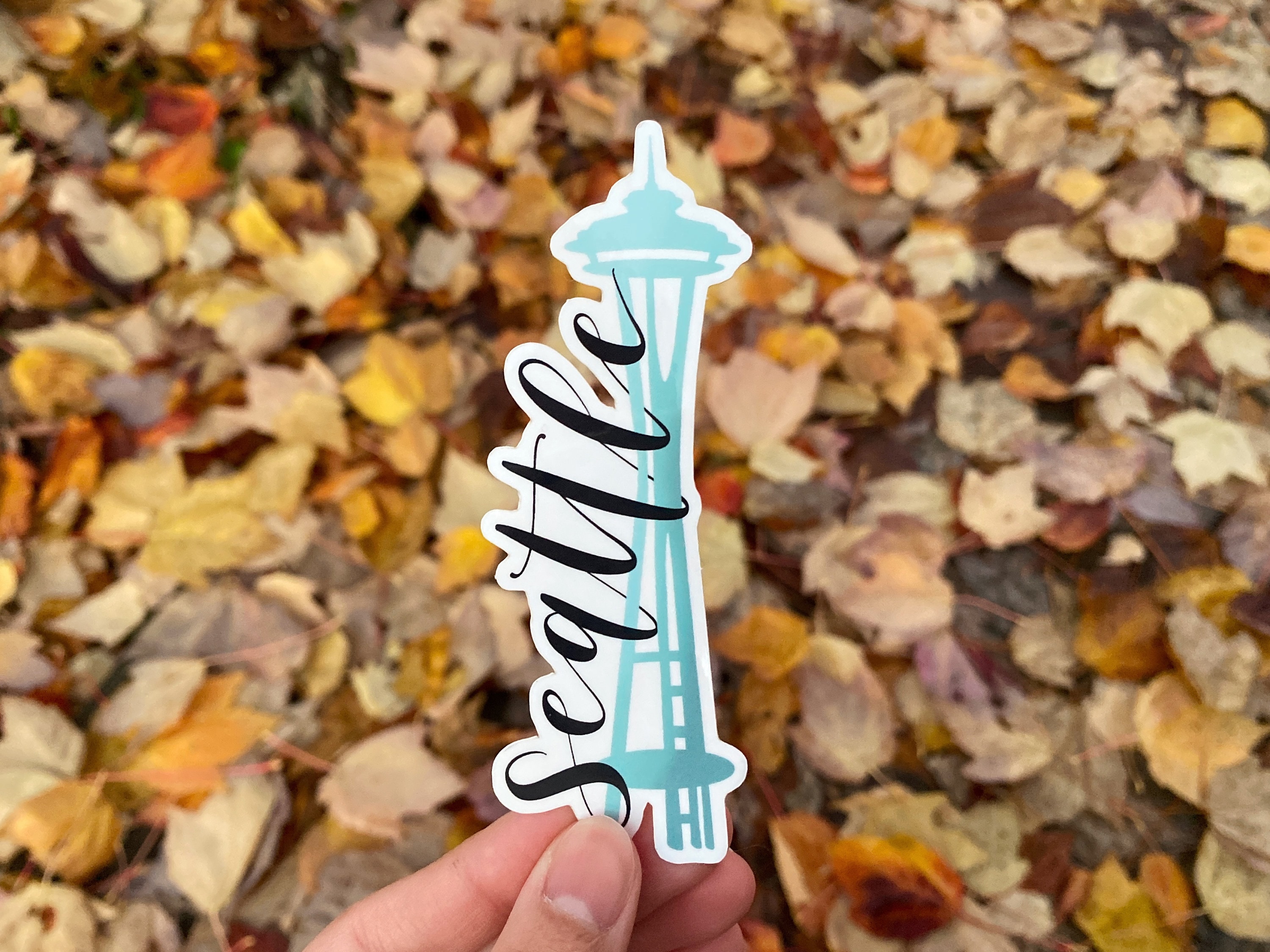 Seattle Space Needle Vinyl Sticker Sticker Decal for Laptop | Etsy