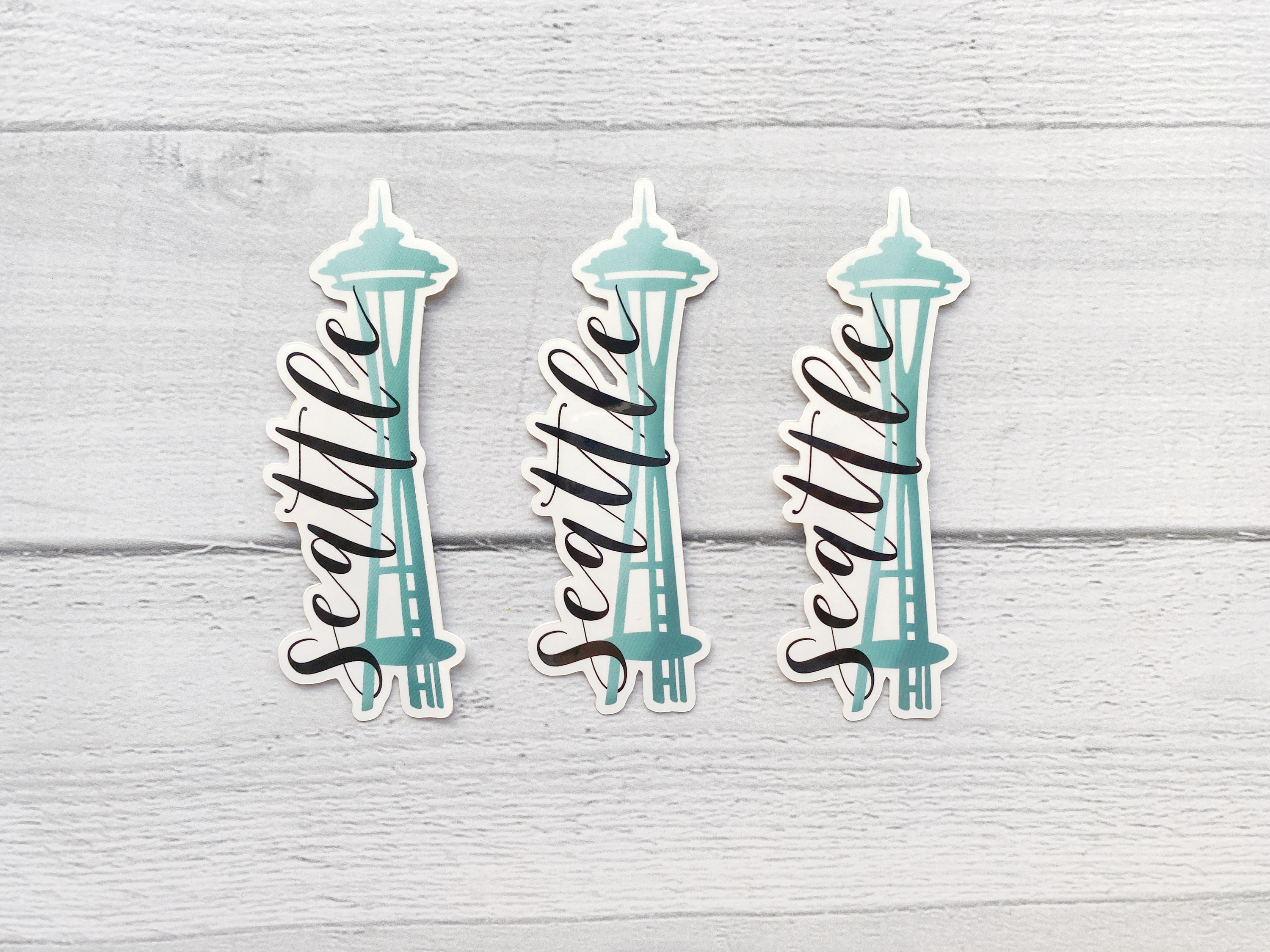 Seattle Space Needle Vinyl Sticker Sticker Decal for Laptop | Etsy