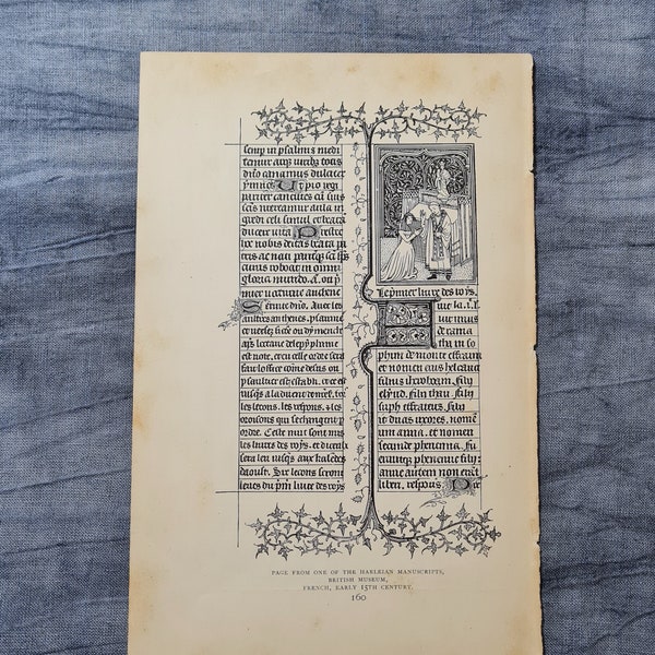 Medieval Calligraphy - Etsy