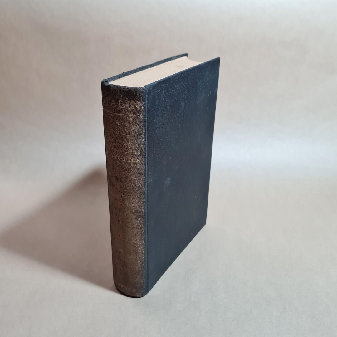 Joseph Stalin 1949 Book Vintage - A Political Biography I Deutscher ...
