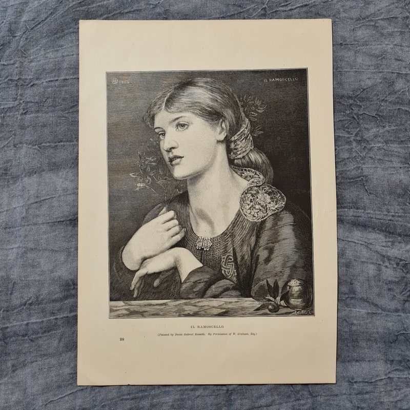 Pre Raphaelite - Etsy