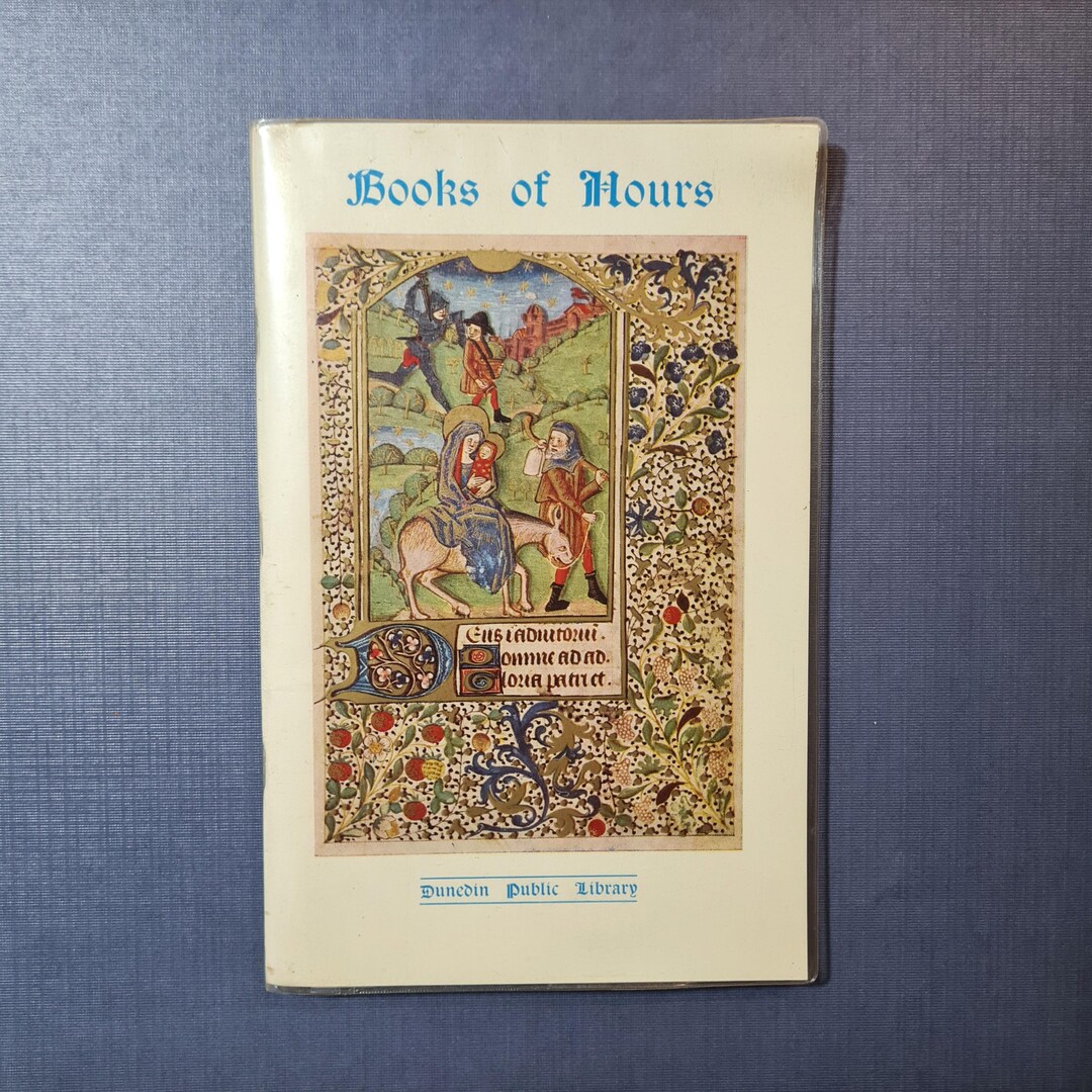 Books of Hours Vintage Book 1970 Original Christopher De Hamel French ...
