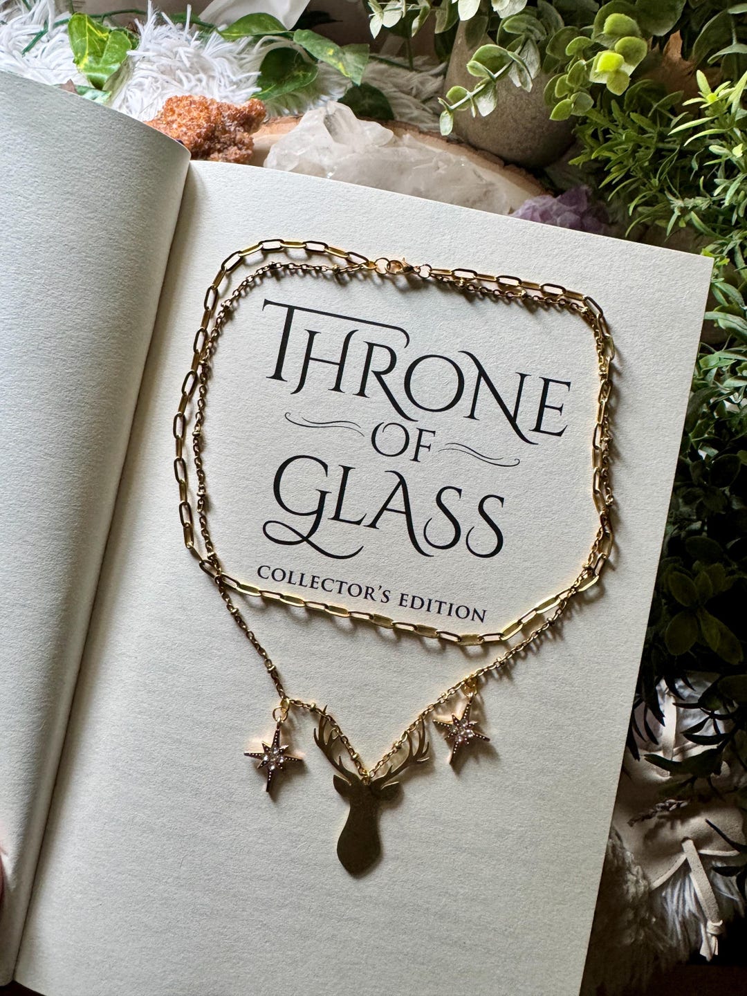 Layered Terrasen Stag Necklace - Etsy