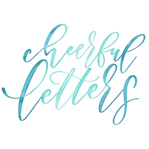 cheerfulletters - Etsy