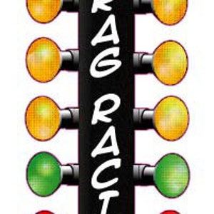 Drag Racing Christmas Tree Decal - Etsy