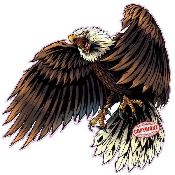 Harley Davidson Screaming Eagle Decal - Etsy