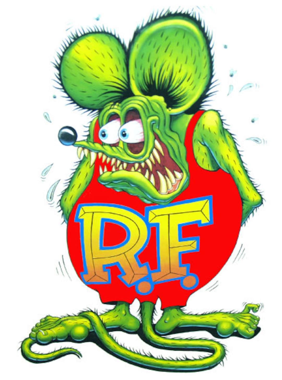 Rat Fink Decal - Etsy