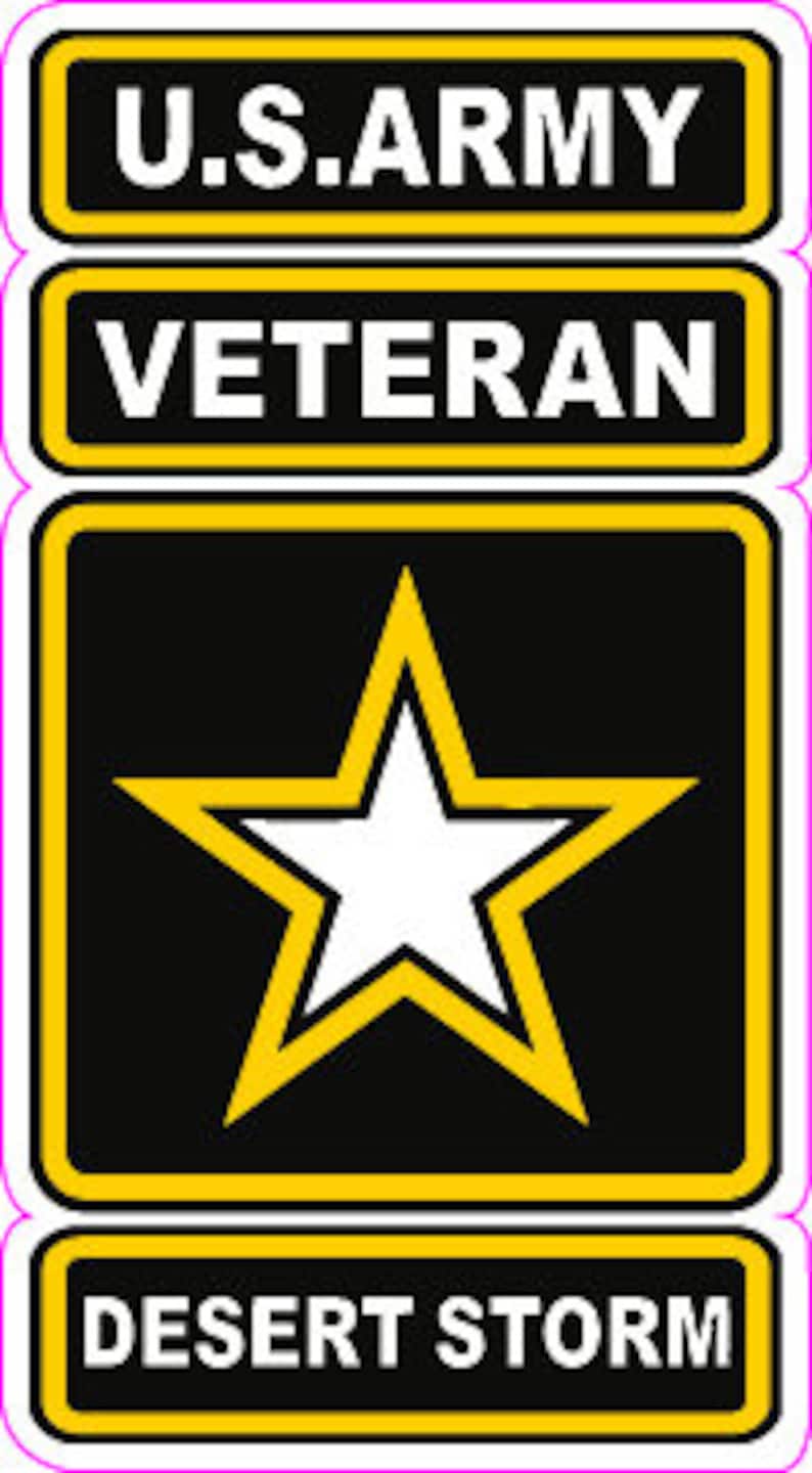U.S. Army Veterans Desert Storm Decal - Etsy
