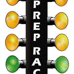 NO Prep Racing Drag Tree Decal Sticker - Etsy
