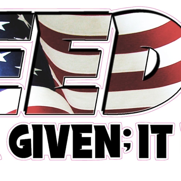 Freedom Decal - Etsy