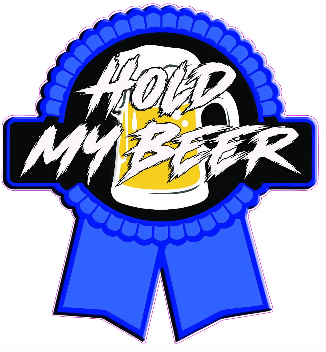 Hold My Beer Decal Sticker - Etsy