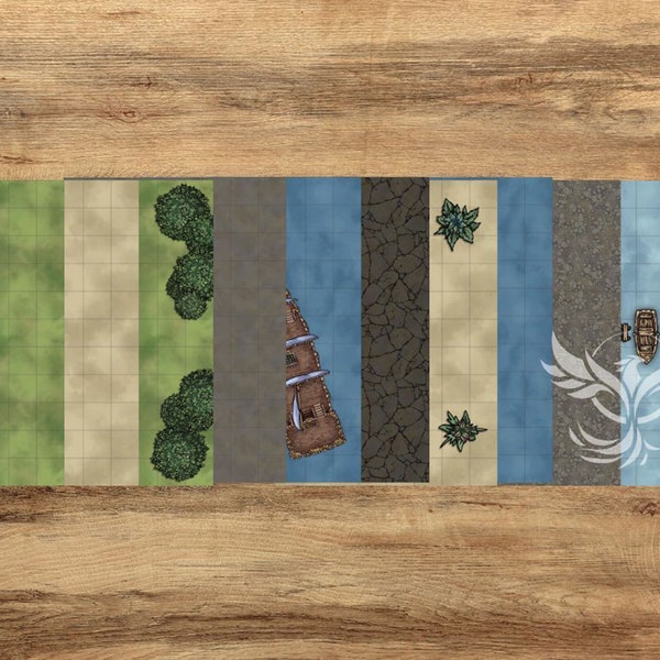 Dnd Battle Mat Grass - Etsy