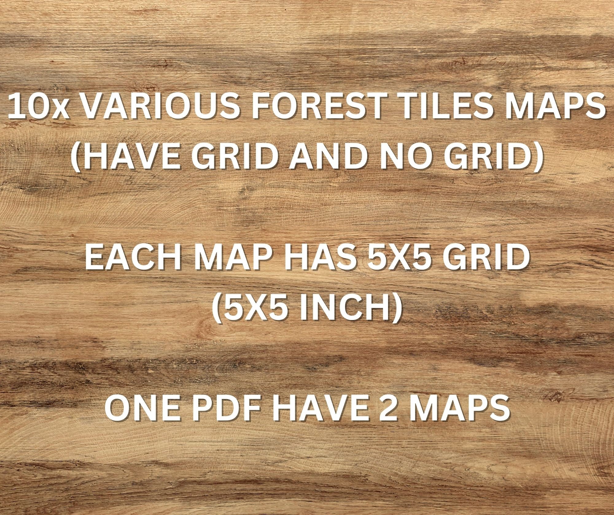 Seamless Forest Table Top RPG Battle Map Tiles - Have Grid and No Grid ...