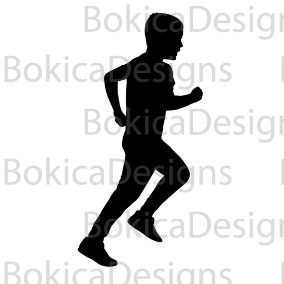 Runners Silhouette Clipart