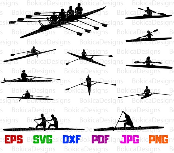 Rowing Team Clip Art