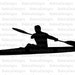 Rowing Silhouette, Rowing Clipart,rowing EPS, Rowing SVG, Rowing Dxf ...