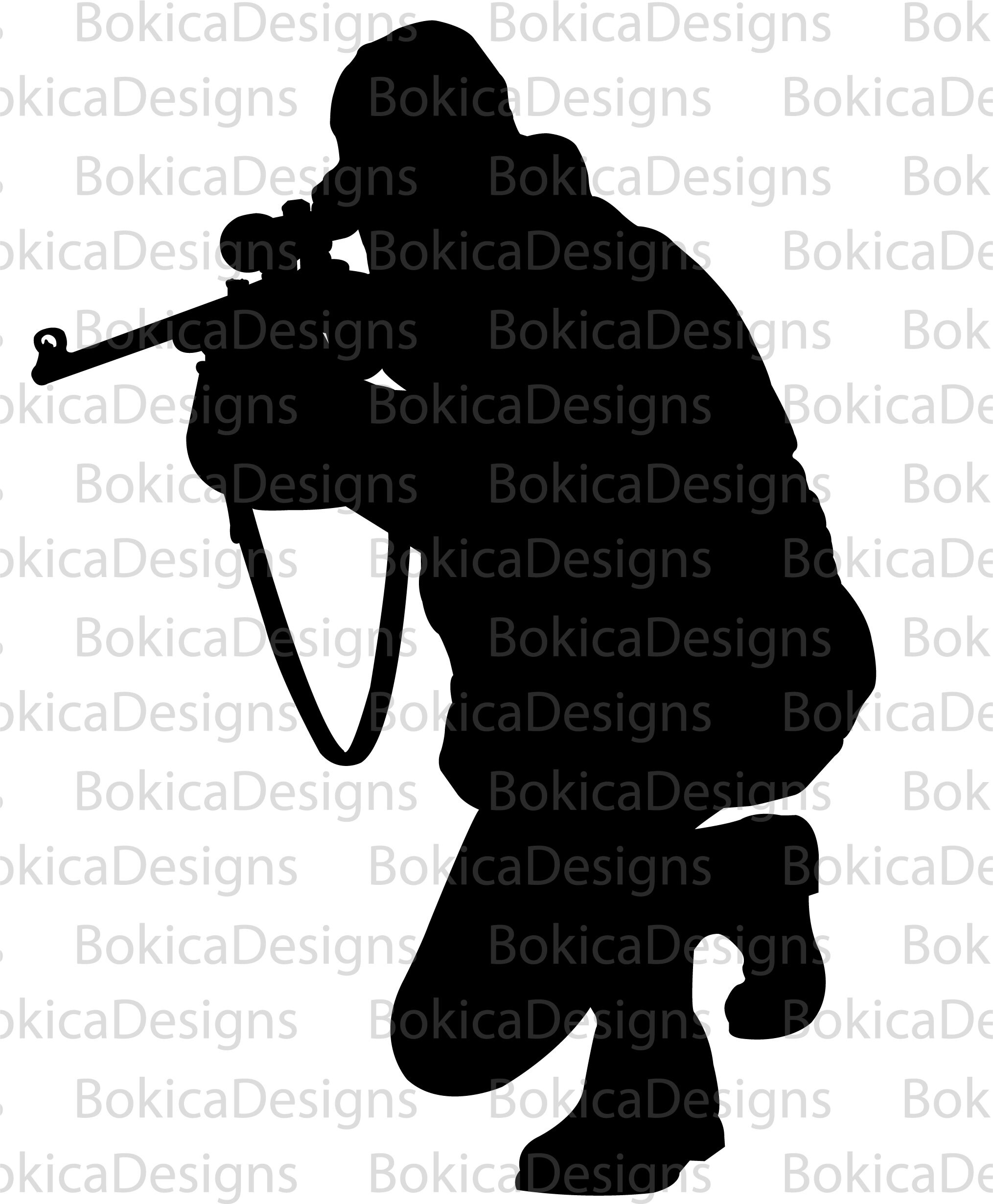Hunters Silhouettes Clipart, Hunters SVG, Hunters Png, Hunters PDF ...