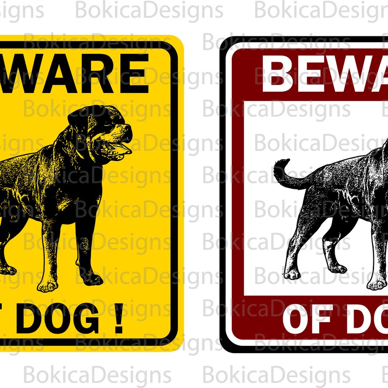 Beware Signs - Etsy