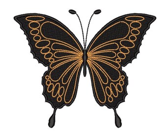 Butterfly Embroidery Design - Etsy