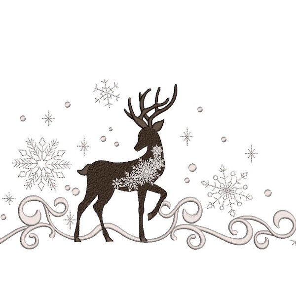 Christmas Deer - Etsy