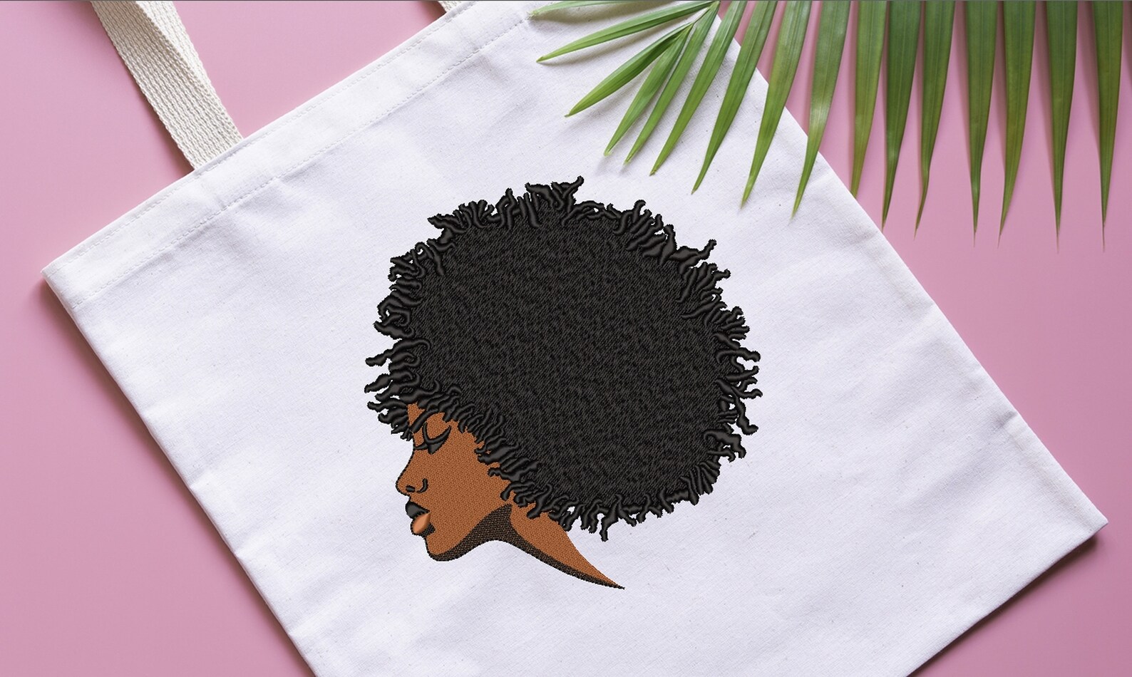 Beautiful Black Woman Embroidery Design African American - Etsy