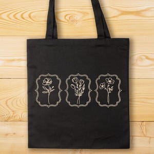 Floral Postal Stamps Frames Machine Embroidery Design, 4 Sizes, Instant ...