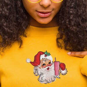 Santa Machine Embroidery Design, 3 Sizes, Instant Download - Etsy