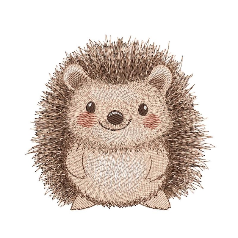 Hedgehog Embroidery - Etsy