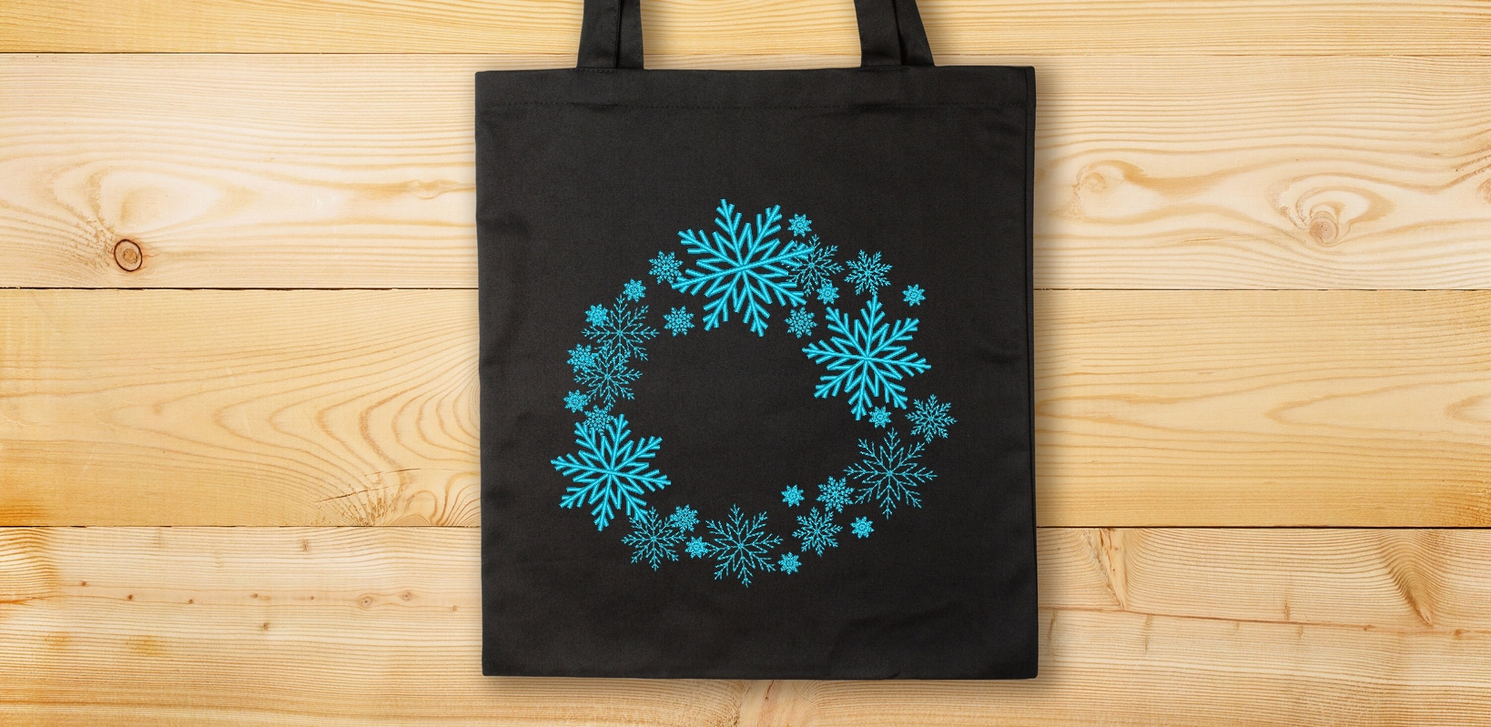 Christmas Wreath Machine Embroidery Design 5 sizes Instant | Etsy