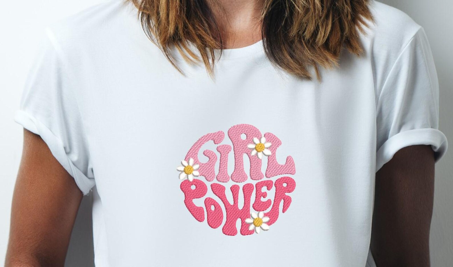 Girl Power Machine Embroidery Design, Women Empowerment Embroidery File ...