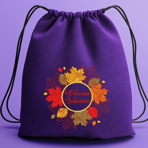 Autumn Machine Embroidery Design, Fall Embroidery Design, 5 Sizes ...