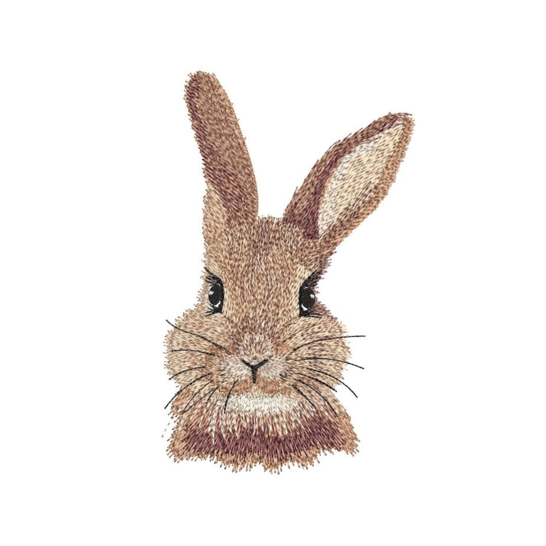 Bunny Embroidery Design, 3 Sizes, Instant Download - Etsy