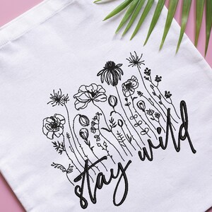 Stay Wild Machine Embroidery Design, 4 Sizes, Instant Download - Etsy