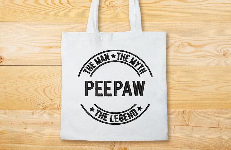 Peepaw Machine Embroidery Design, 4 Sizes, Instant Download - Etsy