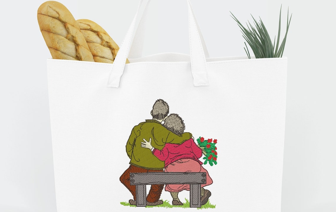 Grandparents Embroidery Design Grandma Grandpa Machine - Etsy