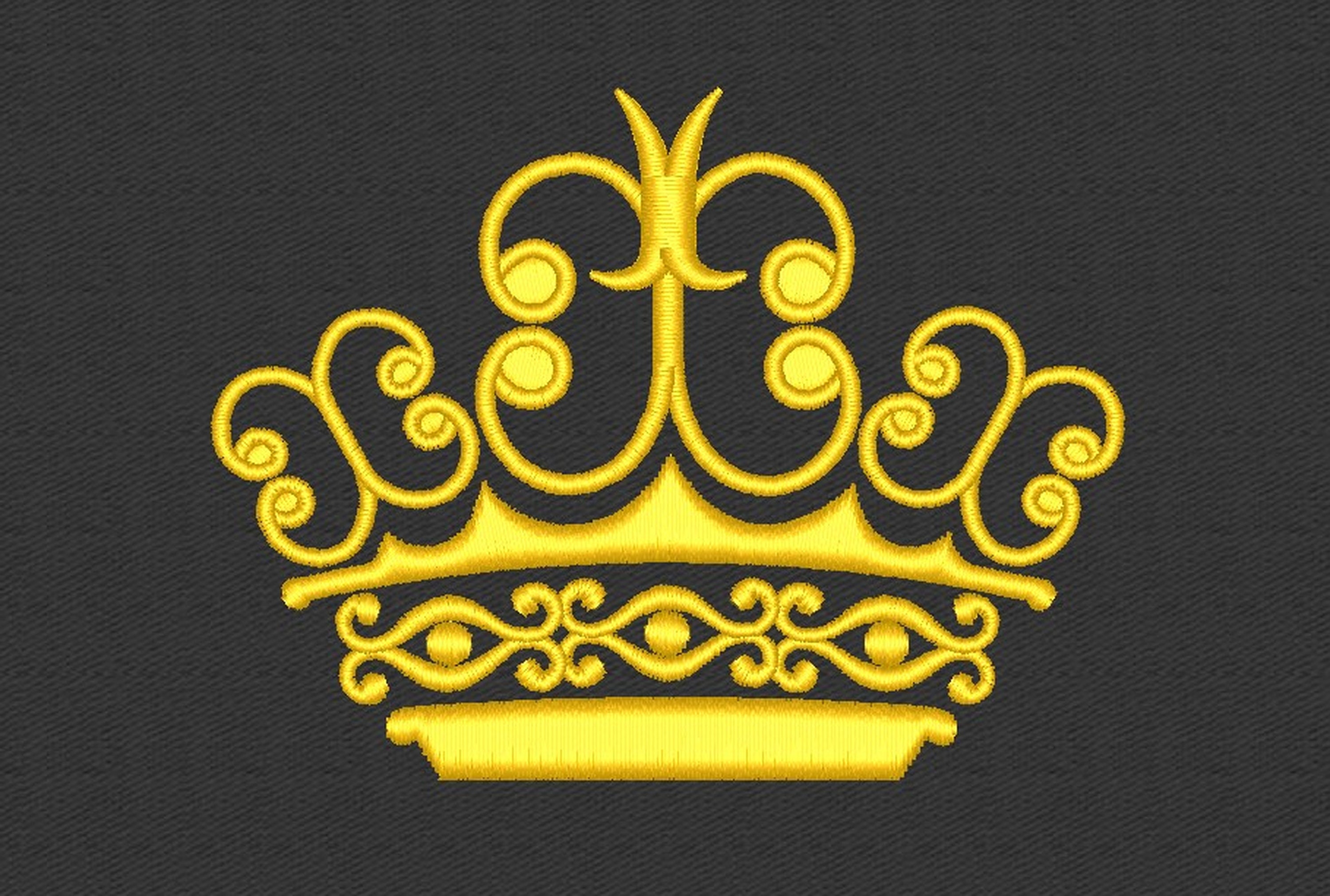 Princess Tiara Embroidery Design Crown Embroidery File 2 - Etsy