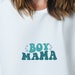 Boy Mama Embroidery Design, Mother Embroidery File, Blessed Mom Design ...